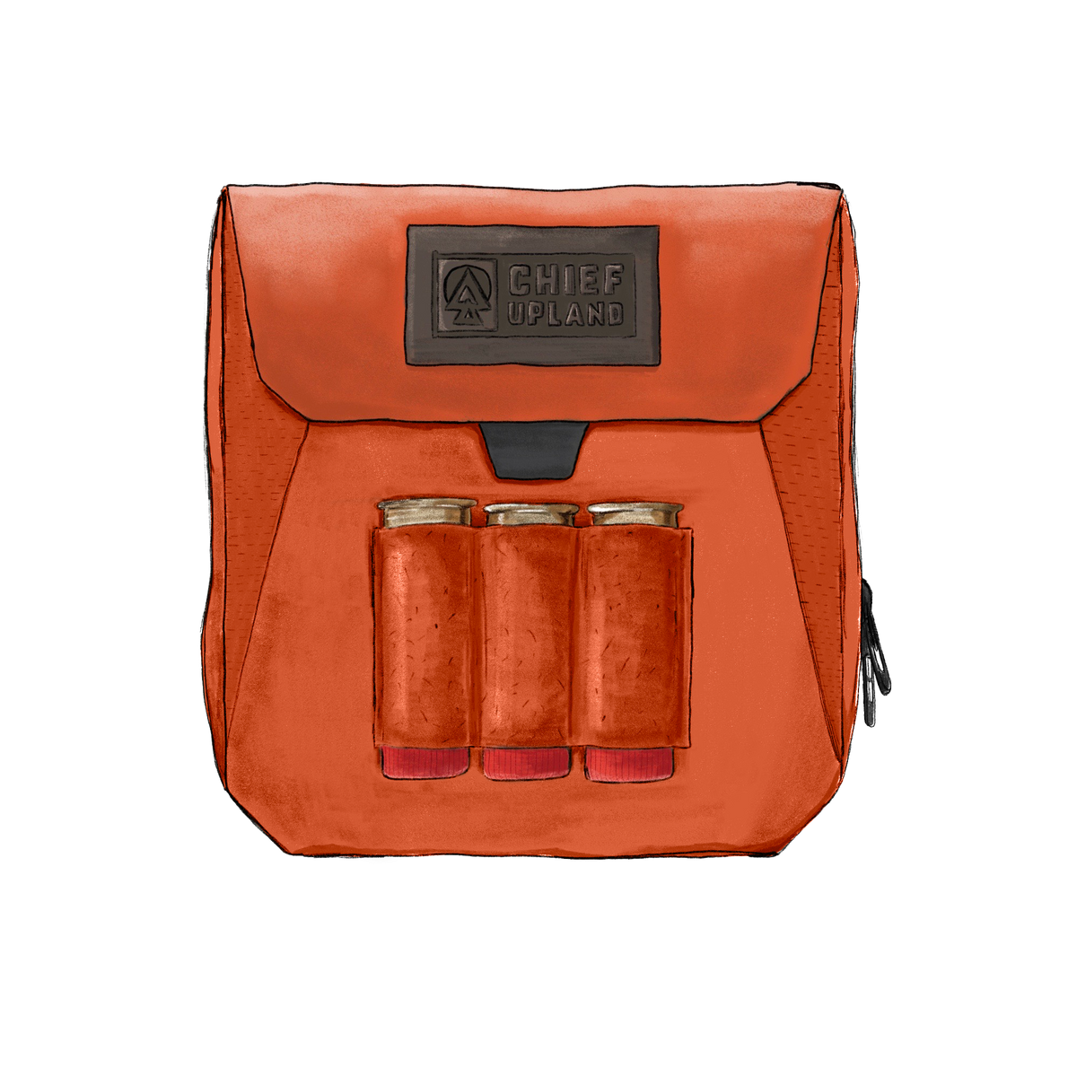 Waterproof Ammo Box | Full Blaze Orange (NEW!) – Chief Upland
